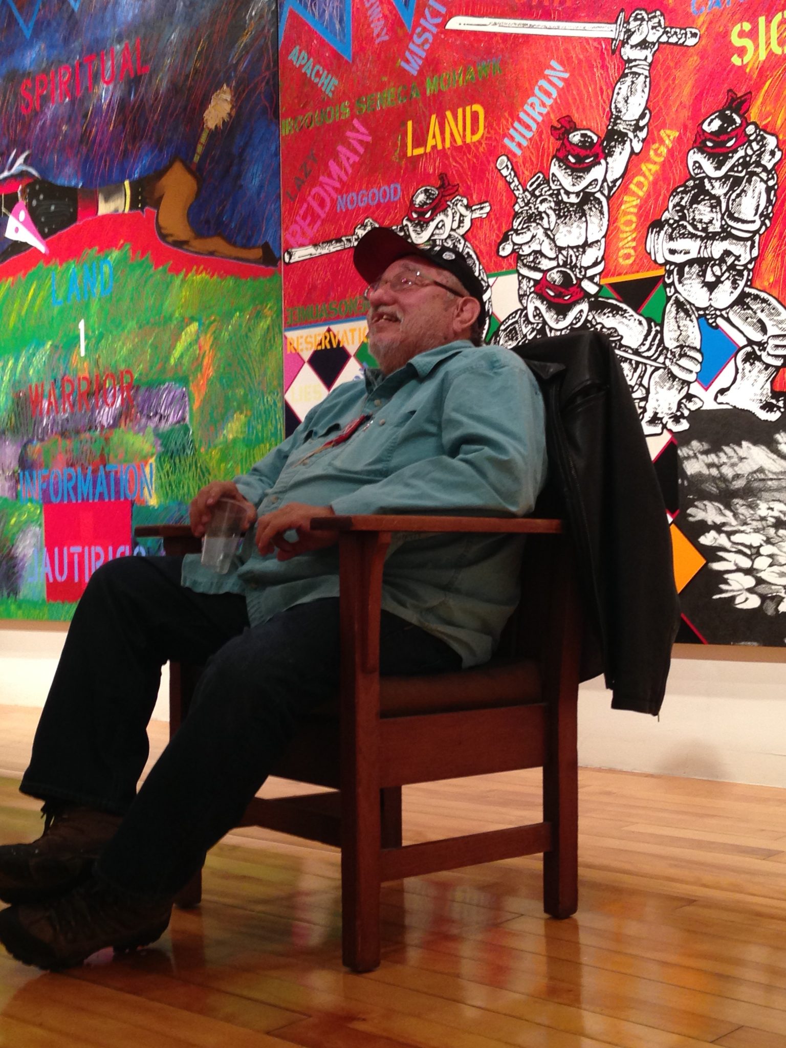 George Longfish: Indian on Indian – Art Gallery