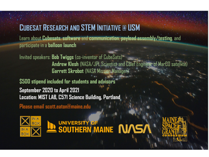 CubeSat Research and STEM Initiative @ USM – News