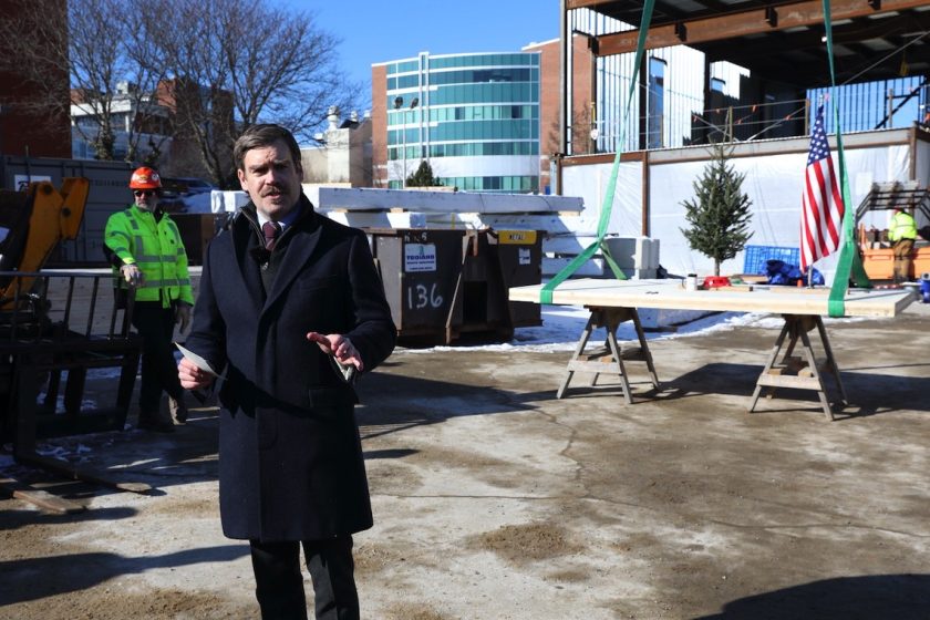 Portland Campus construction reaches new heights with final panel ...