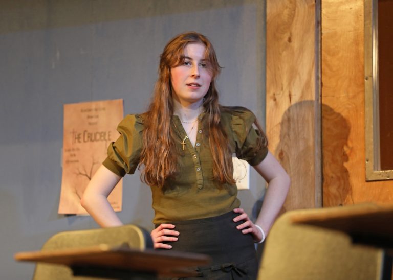 Literary analysis leads to personal realizations in ‘John Proctor is ...