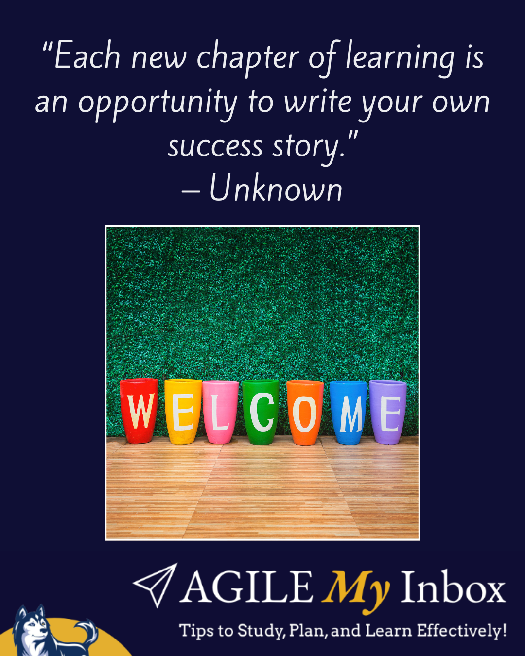 USM’s AGILE My Inbox – Welcome (Back) Huskies! – News