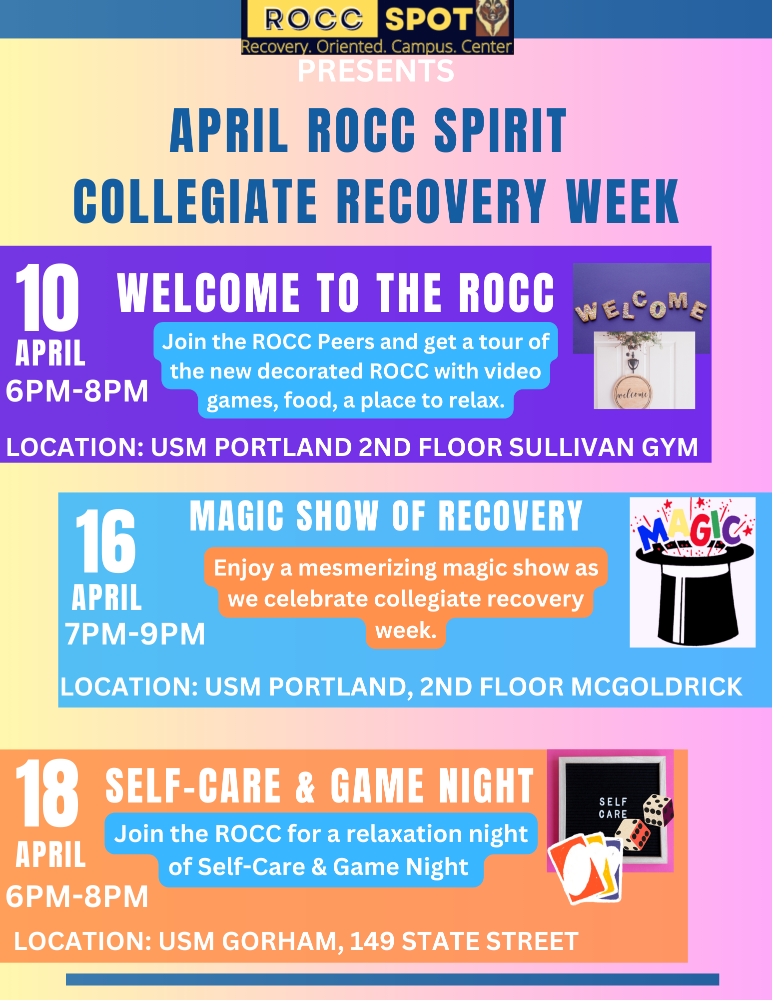 Recovery Oriented Campus Center