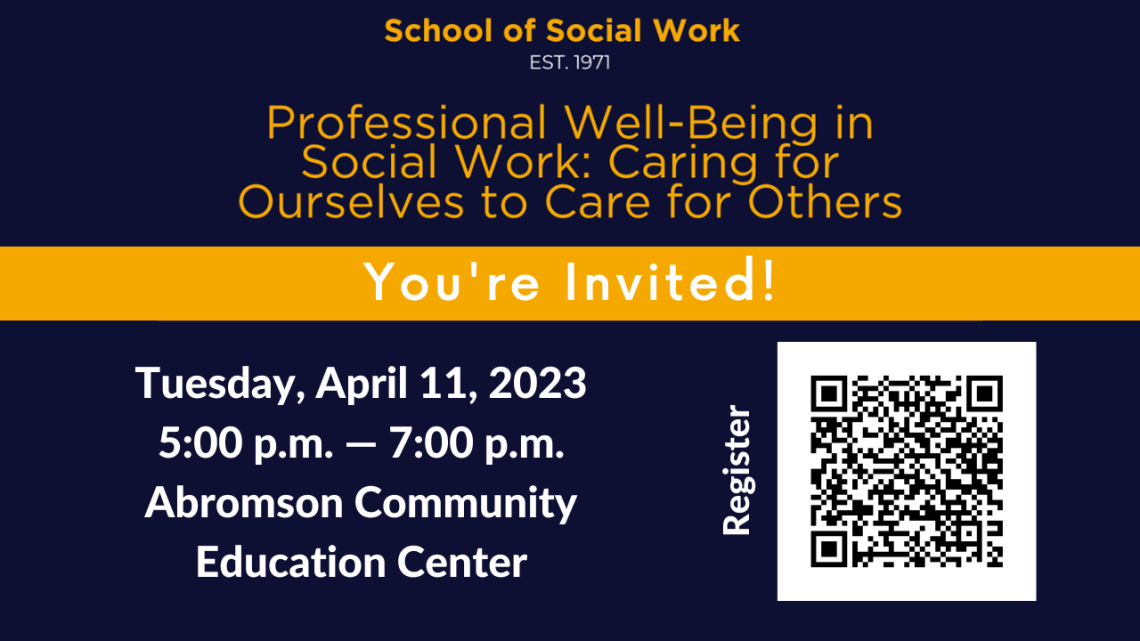 School of Social Work Events Archive – School of Social Work